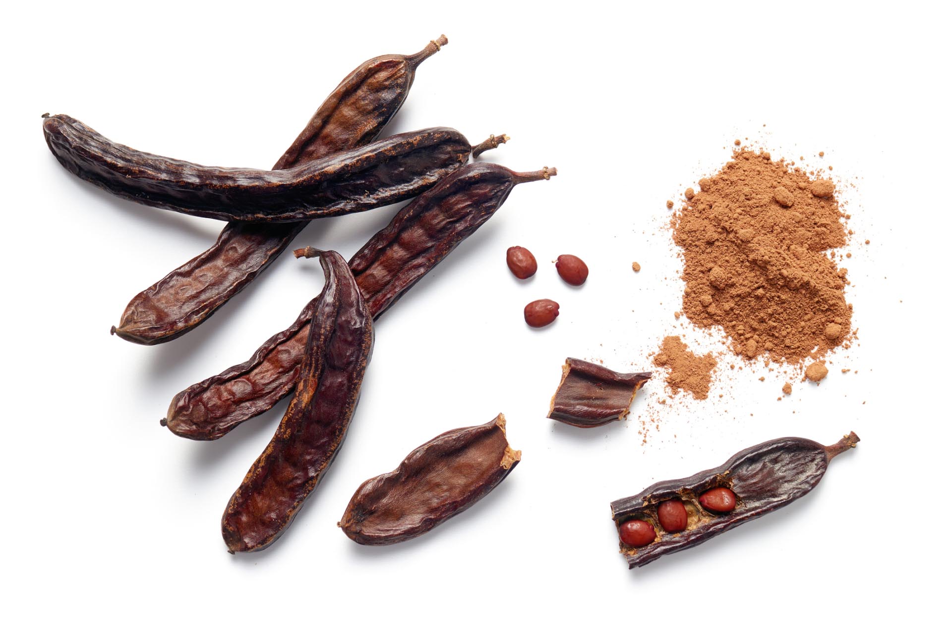 Carrube | Proprietà di Farina e Semi | Benefici, Sapore, Salute | X115®